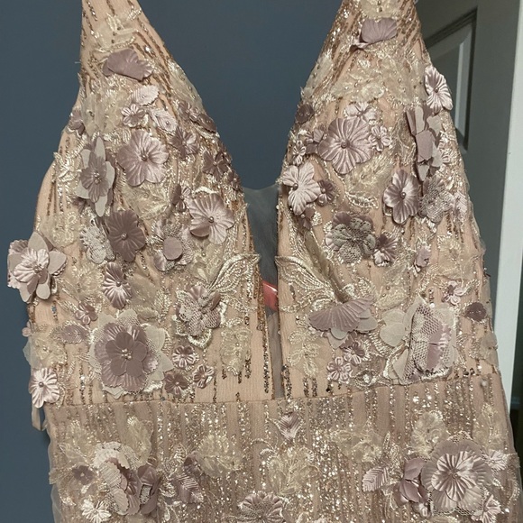 Portia & Scarlett | Dresses | Portia Scarlett Embellished Stone Gown ...